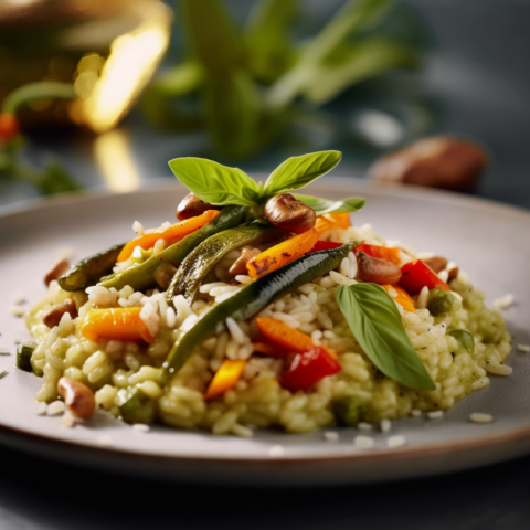 Summer Risotto - The Vegan Taste