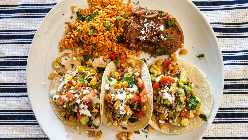 Huevos Rancheros Tacos - The Vegan Taste